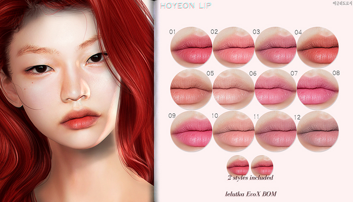 Second Life Marketplace - MUDSKIN - HOYEON # LIP - FATPACK